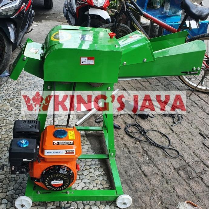 Jual Mesin Pencacah Rumput Daun Ranting + Mesin Penggerak / Chopper ...