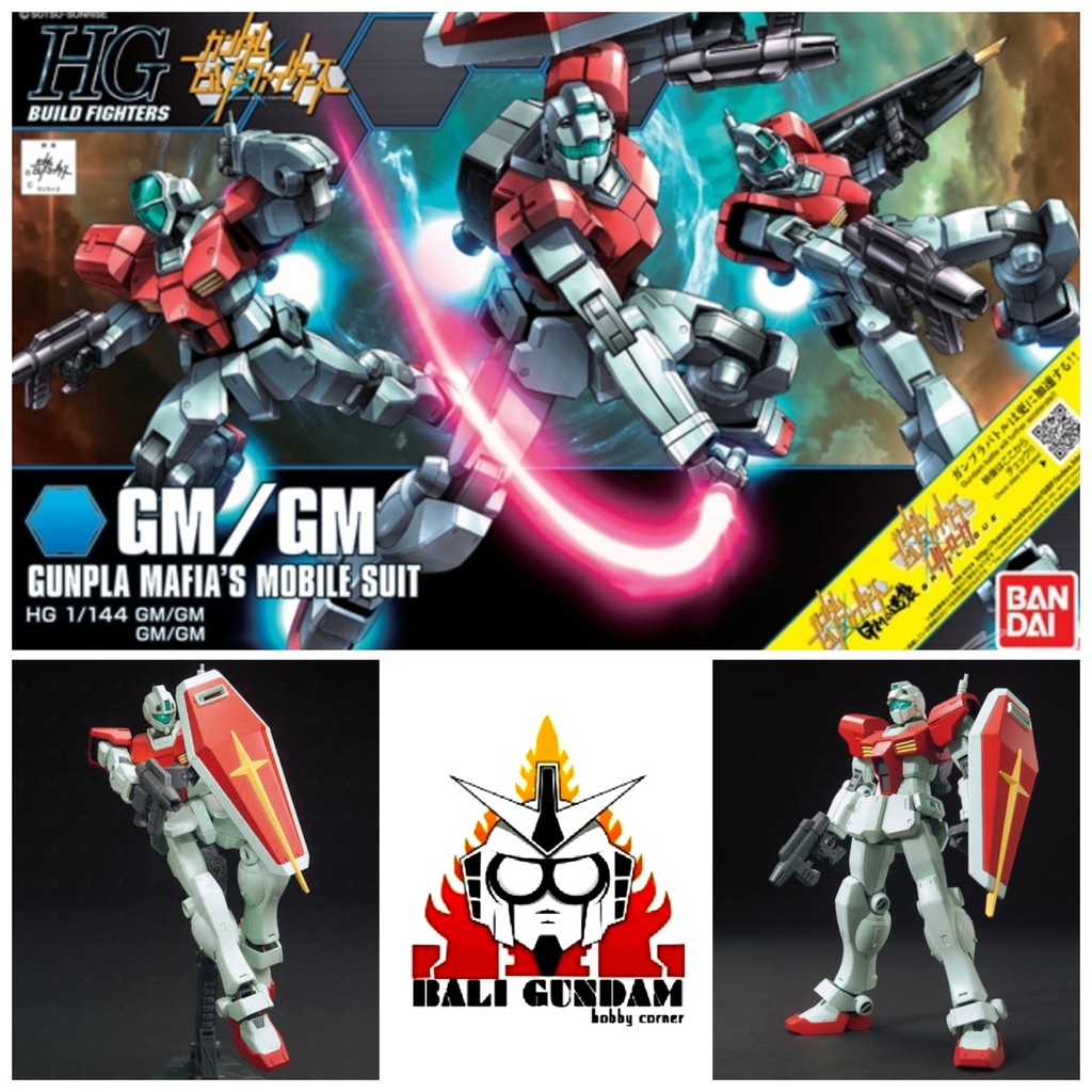 Jual HG 1/144 RGMGM-79 GM/GM Bali Gundam Hobby Corner Bandai Original | Shopee Indonesia