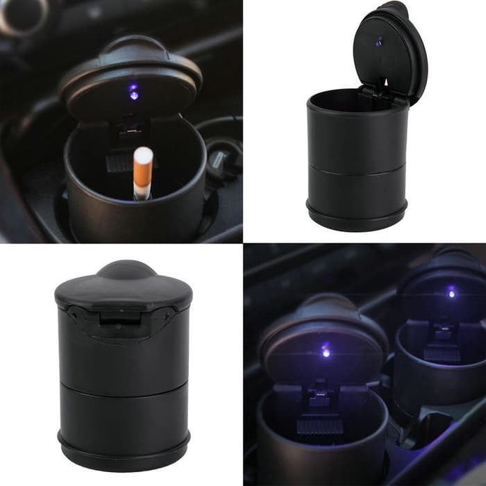 Jual ASBAK MOBIL LED ASBAK ROKOK PORTABLE CAR ASHTRAY SERBAGUNA ...