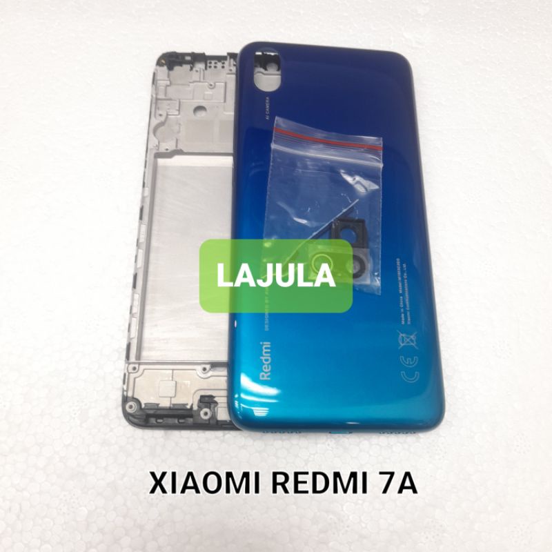 Jual kesing housing casing full set xiaomi redmi 7a frame + backdoor ...