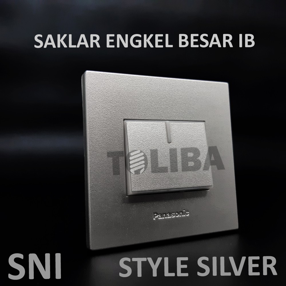 Jual saklar engkel besar panasonic silver / saklar panasonic silver ...