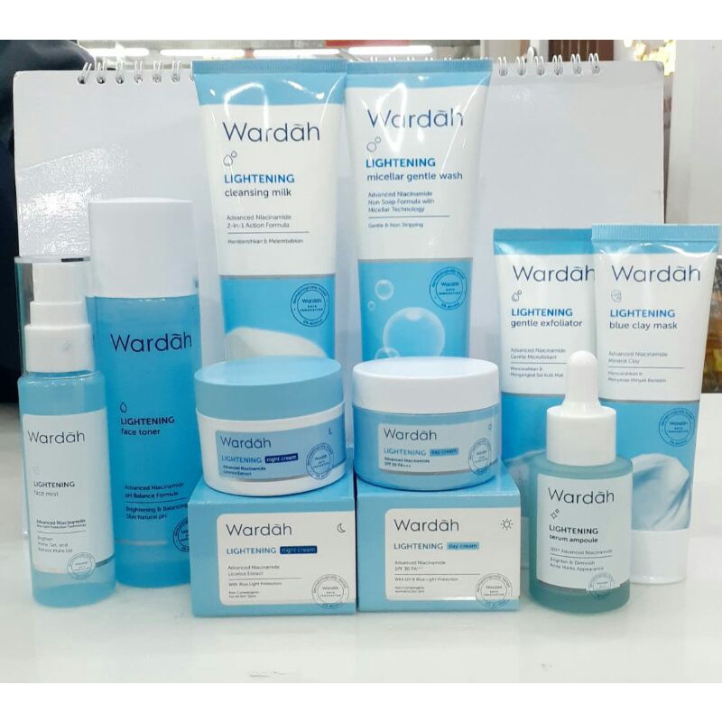 Jual WARDAH Lightening Series - Skincare Wardah Halal | Shopee Indonesia