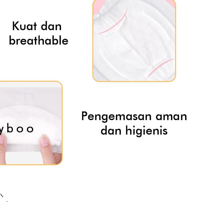 Jual Honey Boo - Disposable Breast Pad Ibu Menyusui Isi 24pcs Penyerap ...