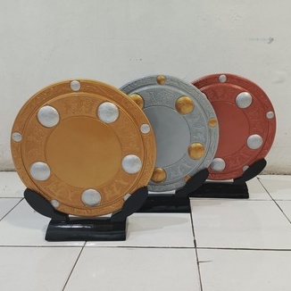 Jual PIALA BOLA FUTSAL PIALA PIRINGAN FIBER PLATE TROPHY SATUAN DAN SET ...