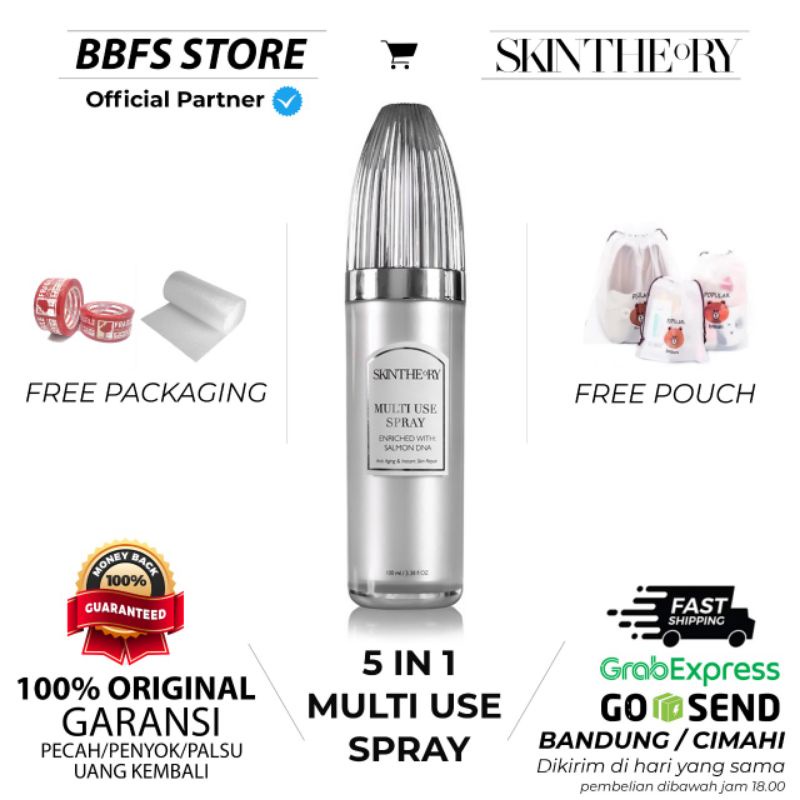 Jual Skintheory Multi Use Spray 5in1 100ml Skincare dengan Salmon DNA Skin theory | Shopee Indonesia