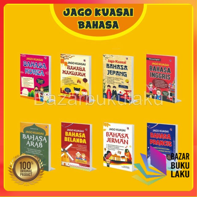 Jual Original - JAGO KUASAI BAHASA INGGRIS, PRANCIS, JEPANG, JERMAN, KOREA, ARAB,MANDARIN ...