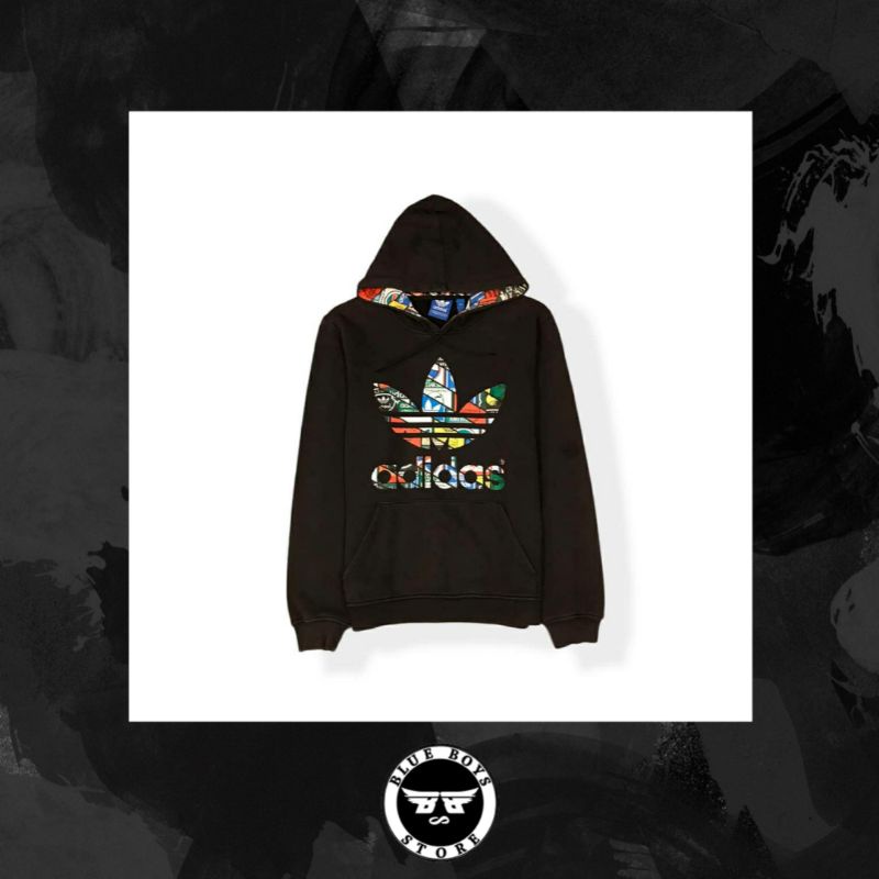 Jual HOODIE ADIDAS MULTICOLOR ORIGINAL | Shopee Indonesia