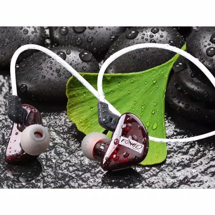 Jual FONGE T01 with Mic Full Deep Bass Sport Earphone | Shopee Indonesia