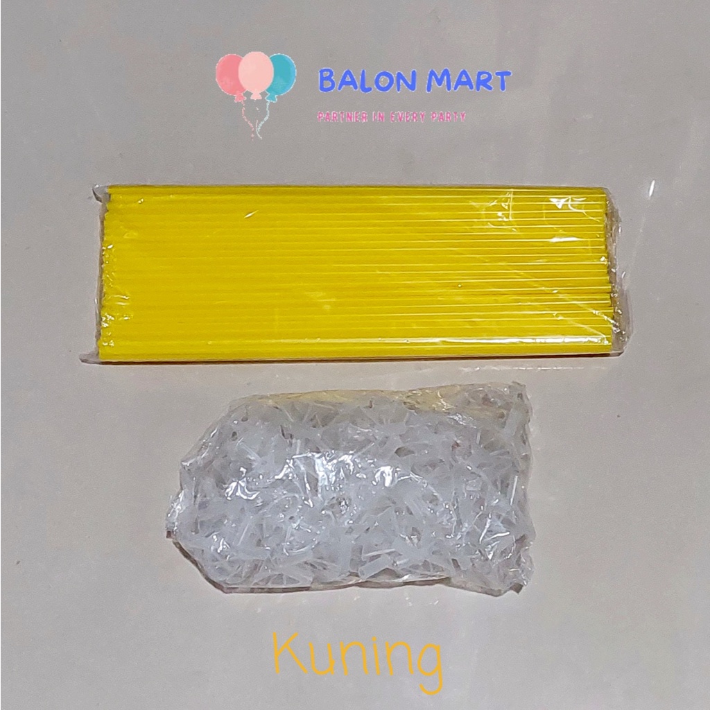 Jual Stik Balon / Stick Balon/ Pegangan Balon / Gagang Balon (satuan ...