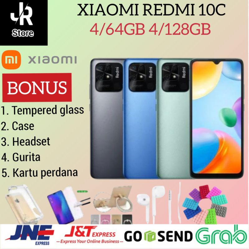 Jual XIAOMI REDMI 10C RAM 4/64GB 4/128GB GARANSI RESMI XIAOMI INDONESIA | Shopee Indonesia