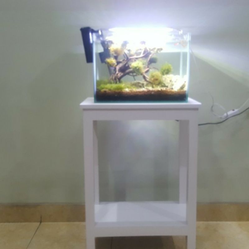 Jual meja aquarium kayu 40cmx25cmx75cm | Shopee Indonesia