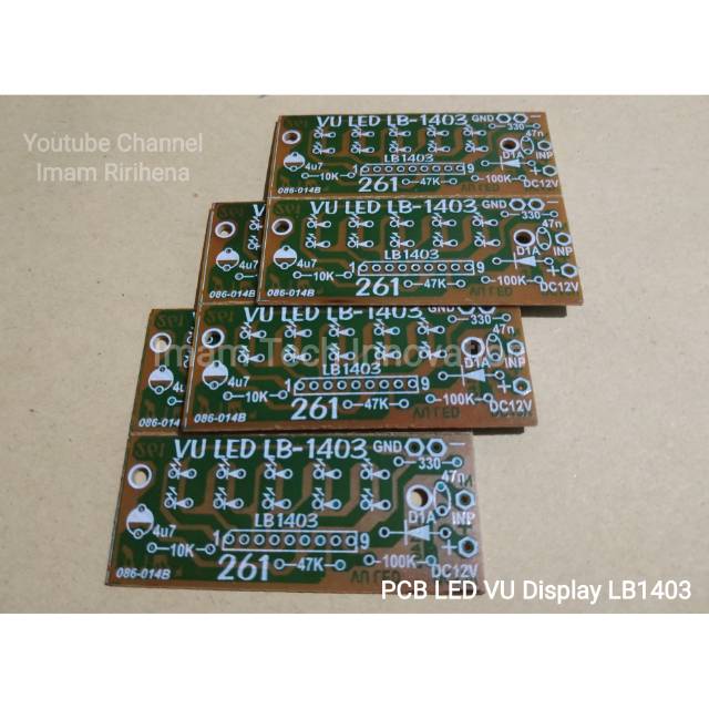 Jual PCB LED VU Display LB1403 LB 1403 Mono 261 | Shopee Indonesia
