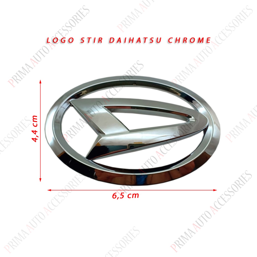 Jual Logo Setir Mobil Stir Daihatsu Chrome | Shopee Indonesia