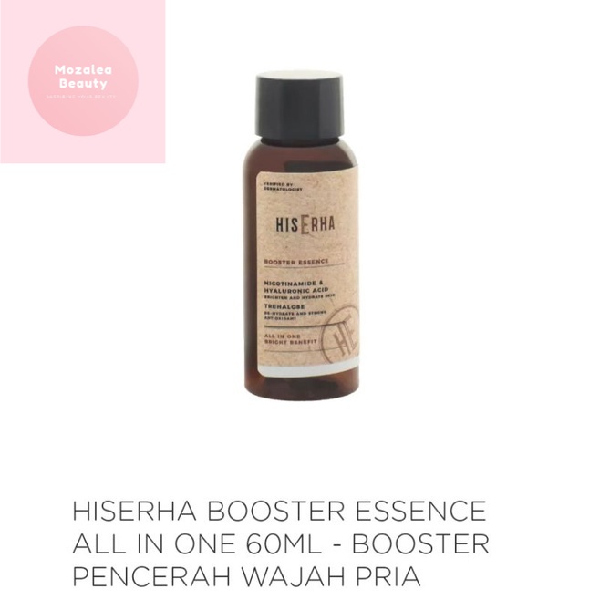 Jual Hiserha Booster Essence ( pencerah khusus cowok ) | Shopee Indonesia