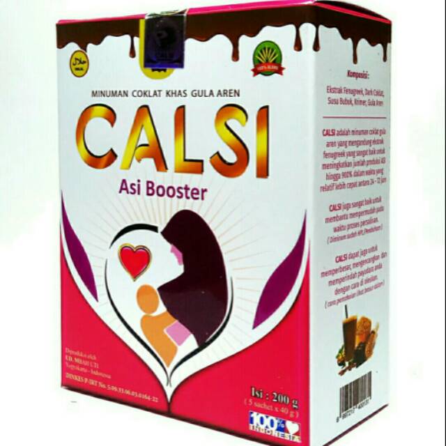 Jual Calsi ASI Booster Minuman Coklat Pelancar dan Penambah ASI ...