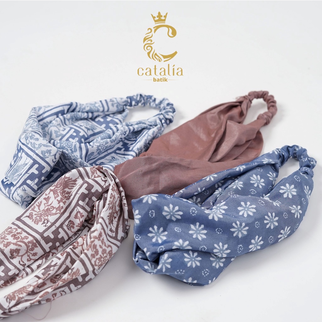 Jual HEADBAND BANDANA BANDO SIMPUL TWIST ELASTIS KOREA WANITA TURBAN ...