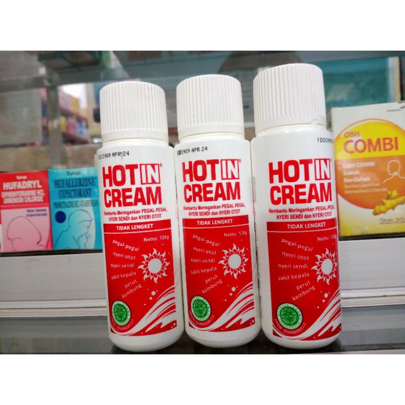 Jual HOT IN CREAM ORIGINAL 120GR | Shopee Indonesia