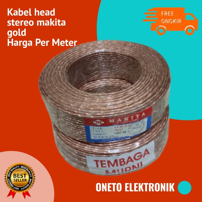Jual Kabel head stereo tembaga transparan kabel rakit | Shopee Indonesia