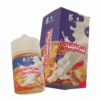 Jual AMERICAN BREAKFAST V2 MIX BERRIES CEREAL OATMEAL FREEBASE LIQUID ...