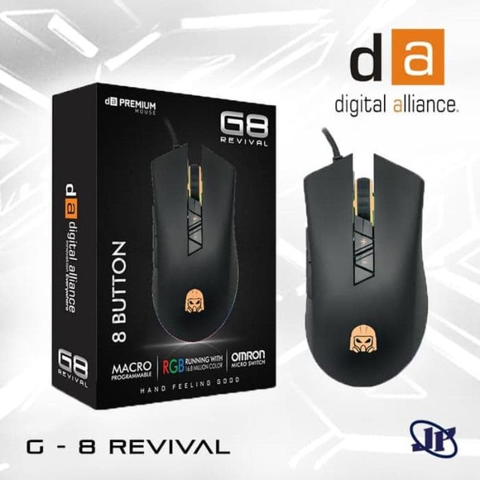 Jual DIGITAL ALLIANCE G8 RGB Gaming Mouse | Shopee Indonesia