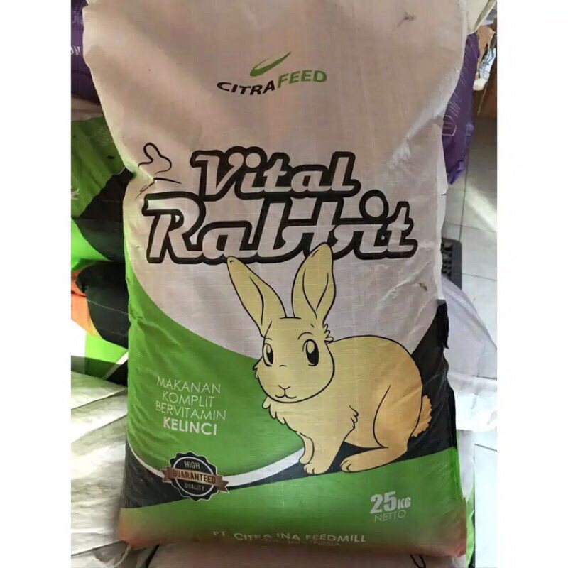 Jual VITAL RABBIT PAKAN KELINCI 1kg REPACK | Shopee Indonesia