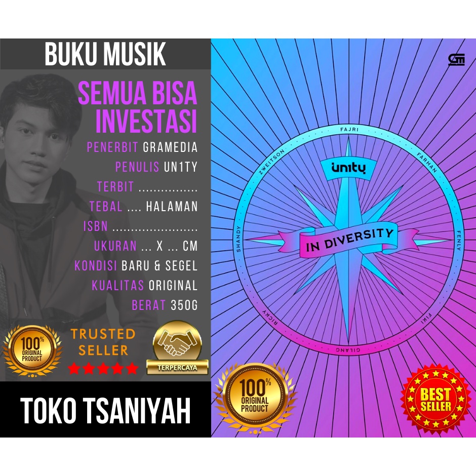Jual Buku Un1Ty In Diversity YouN1T Younit Unity Fajri Farhan Fenly ...