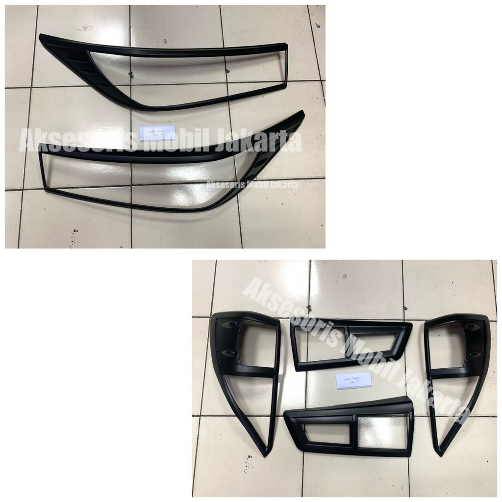 Jual PAKET GARNISH LIST LAMPU HITAM DEPAN BELAKANG INNOVA REBORN 2016 UP AKSJKT | Shopee Indonesia