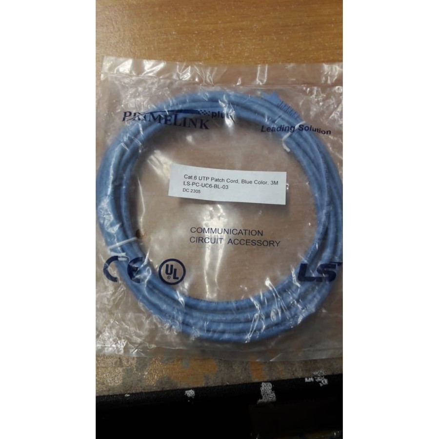 Jual LS Patch Cord UTP Cat6 3 Meter | Shopee Indonesia