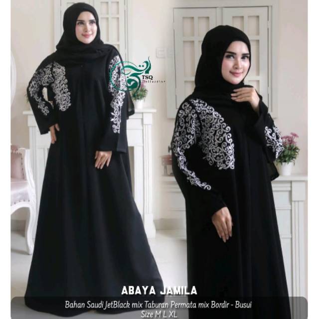 Jual Abaya Jamila Jumbo by TSQ (LD max 120cm) | Shopee Indonesia