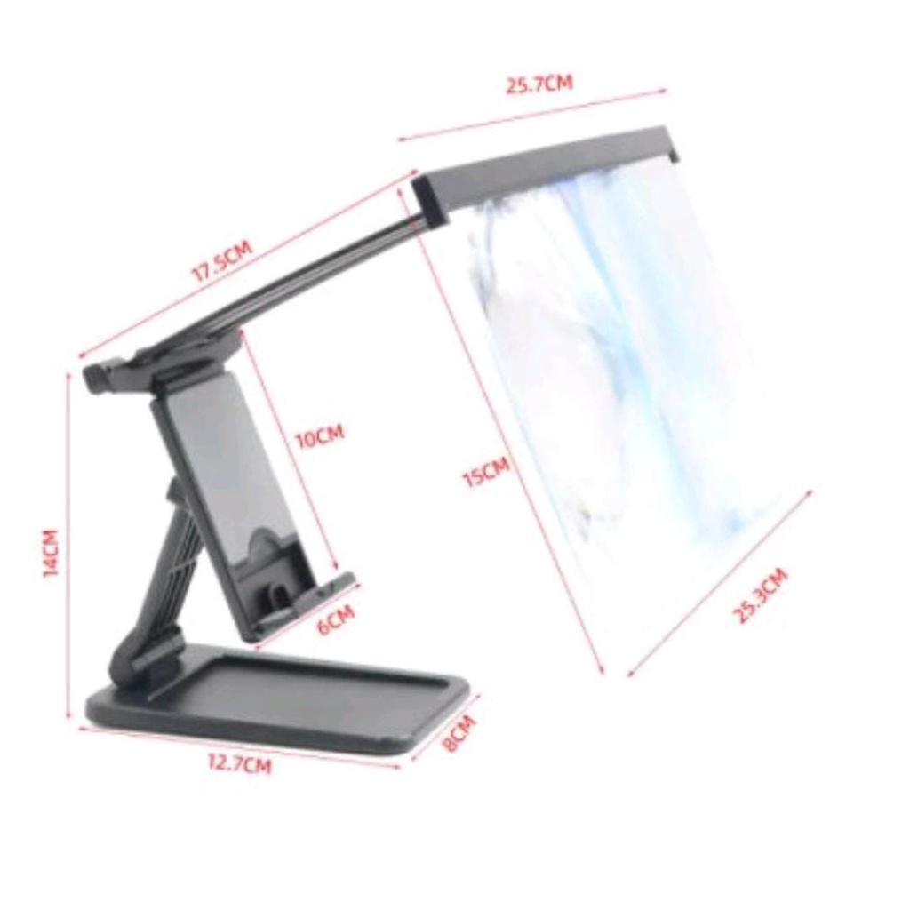Jual Pembesar Layar HP F12 Enlarge Screen Magnifier Bracket | Shopee ...