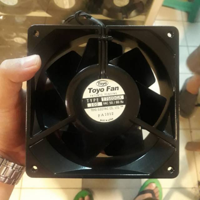 Jual Fan 14cm Merk toyo Fan 110v blade besi T750DGX | Shopee Indonesia