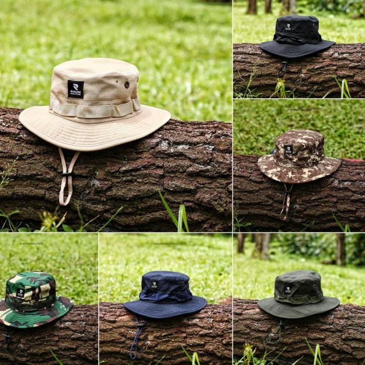 Jual BIGGER & BETTER Topi Rimba High Qwality | Topi Adventure | Rimba ...