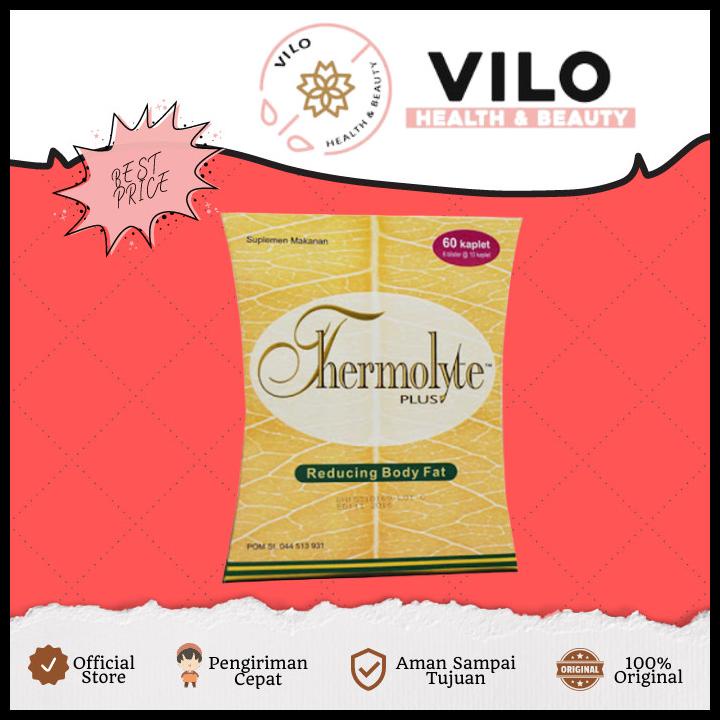 Jual Thermolyte Plus 60 Kaplet / Penjaga Berat Badan | Shopee Indonesia