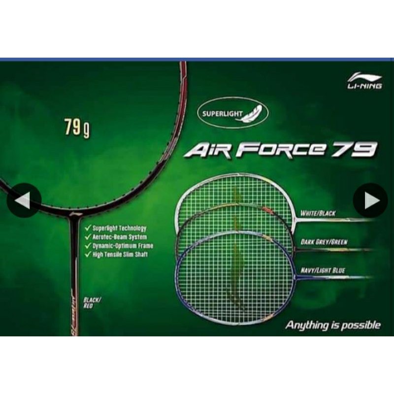 Jual LI NING AIR FORCE 79 PRODUK ORIGINAL | Shopee Indonesia