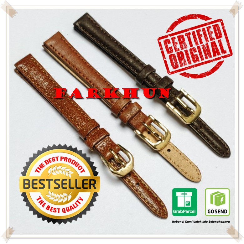 Jual MANTULL TALI JAM KULIT ASLI ORI 10MM BAND STRAP WATCH WANITA 10 MM ...