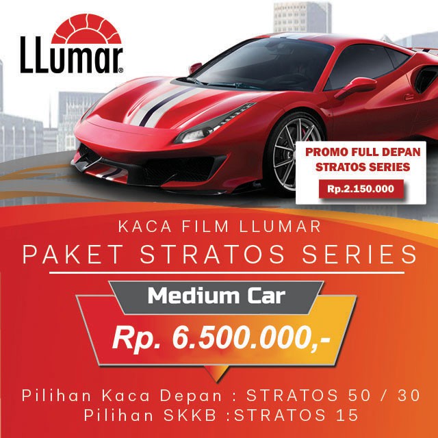 Jual LLumar Window Film - Paket Kaca Film PREMIUM Medium Car ...