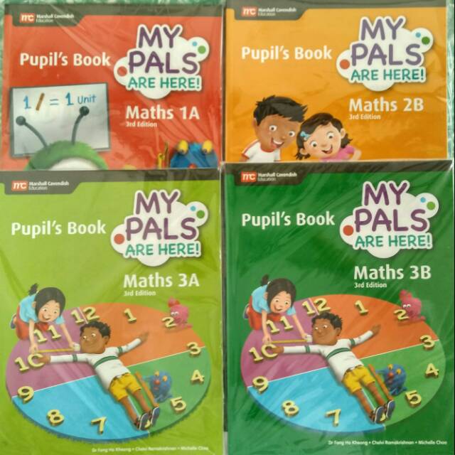 Jual My pals are Here - Maths 3rd Edition - Text book /Student book ...