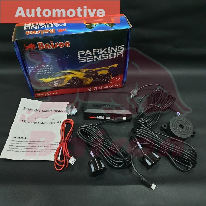 Jual Jual Sensor Parkir Mobil Sensor Mundur Mobil 2 Titik Bunyi Beep ...
