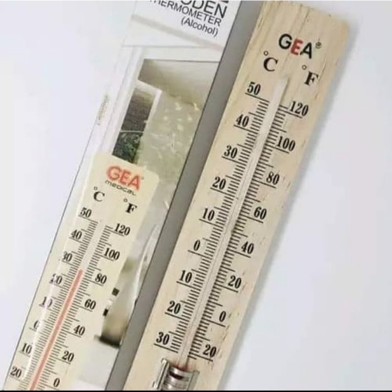 Jual termometer suhu ruangan thermometer kayu ruangan | Shopee Indonesia