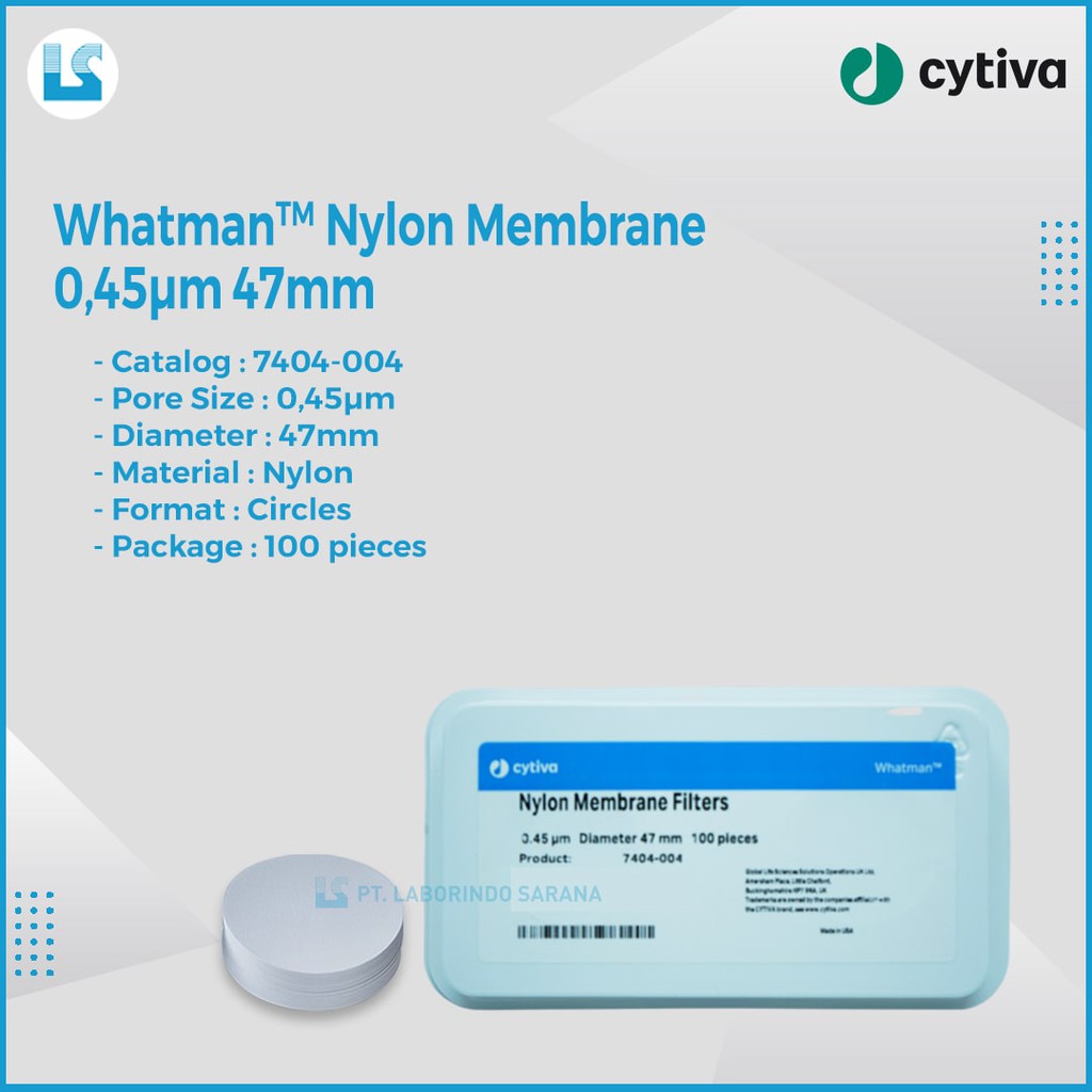 Jual Whatman Membrane Filter Nylon , 0,45 μm , 47 mm | Shopee Indonesia