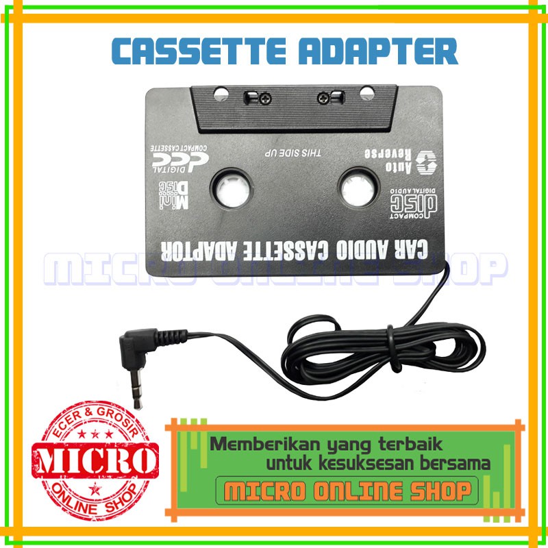 Jual Cassete Adapter / Adapter Kaset Pita ke MP3 / Adaptor Kaset ...