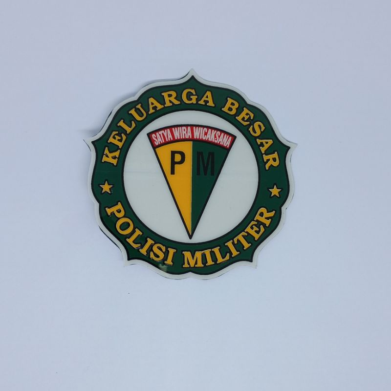 Jual Stiker Polisi Militer - Sticker Polisi Militer - Stiker PM Rengge ...