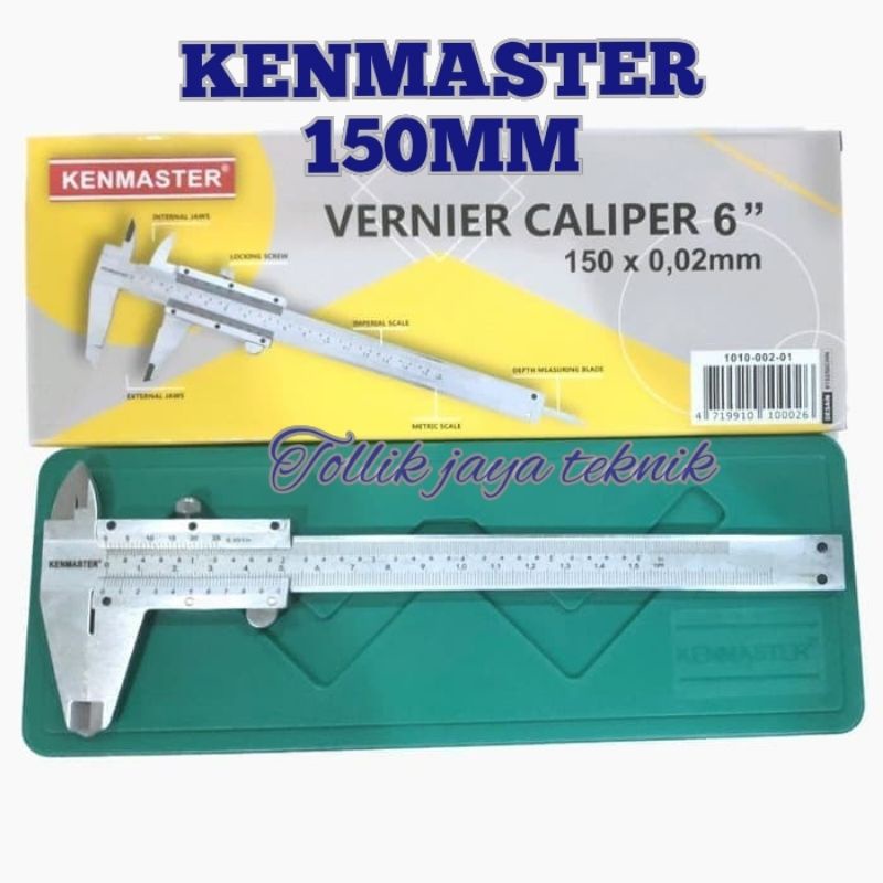 Jual Sigmat 6 inch / Kenmaster Vernier Caliper Jangka Sorong 150 x 0.02mm | Shopee Indonesia