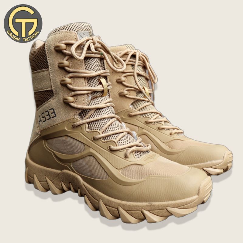 Jual Sepatu boots A533/sepatu boots tactical/sepatu lapangan/sepatu ...