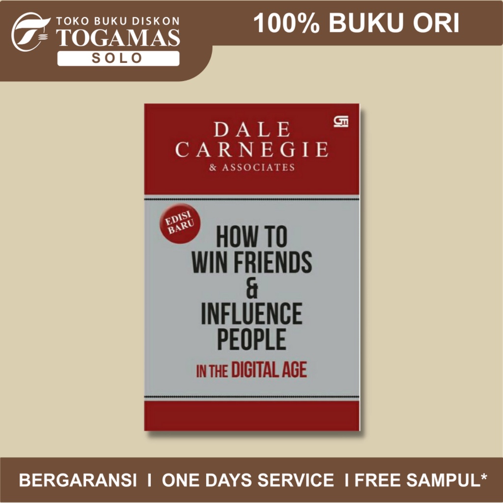 Jual PRE ORDER / HOW TO WIN FRIENDS DAN INFLUENCE PEOPLE IN THE DIGITAL ...