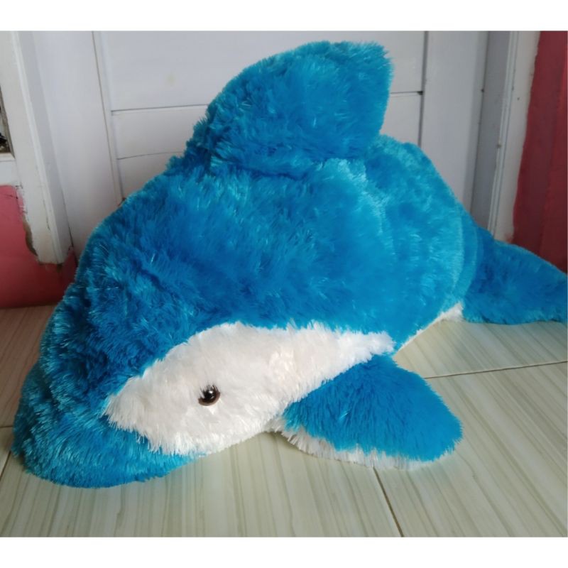 Jual BONEKA IKAN LUMBA LUMBA DOLPHIN JUMBO BESAR BIG SIZE KARAKTER ...
