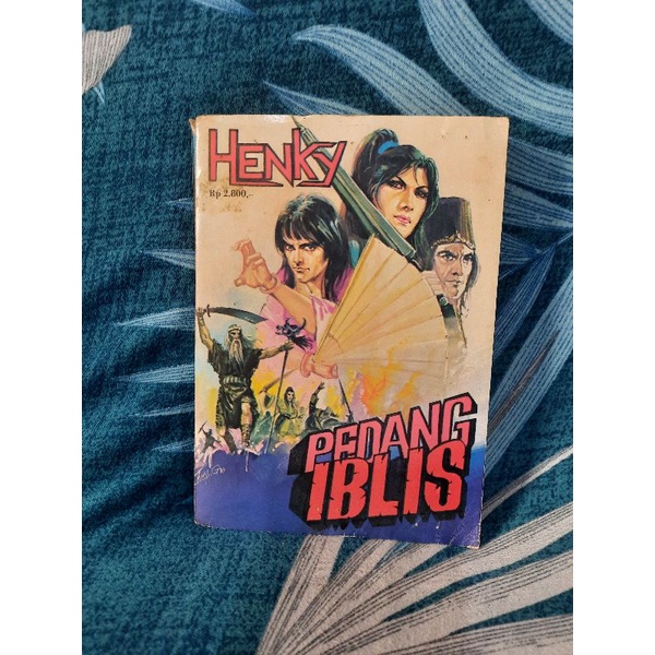 Jual ORIGINAL Komik Henky Pedang Iblis Cersil Silat Jadul Langka ...