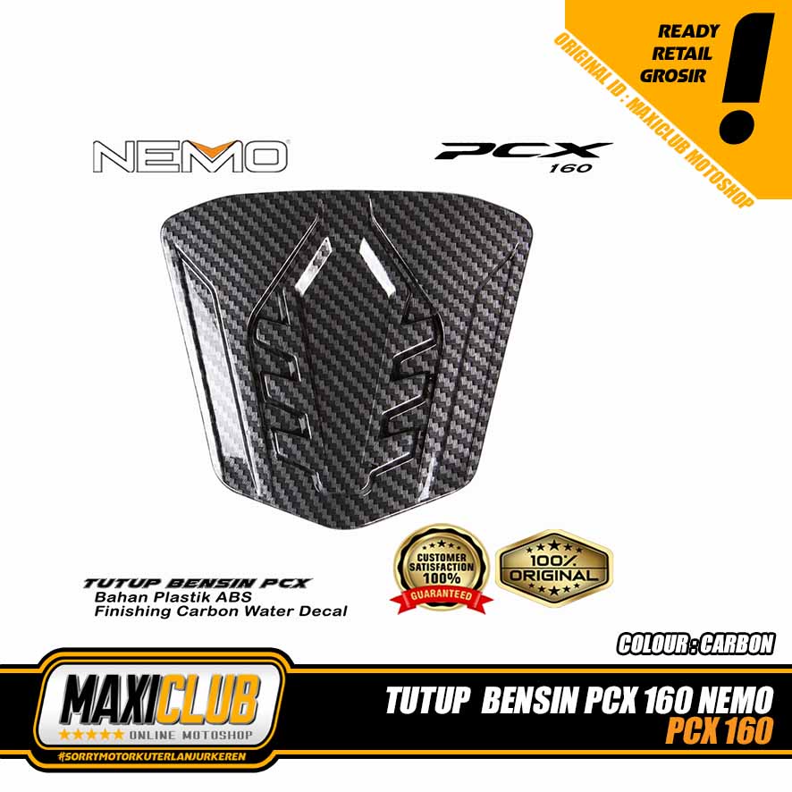 Jual variasi PCX lokal cover tutup tangki bensin pelindung tangki ...