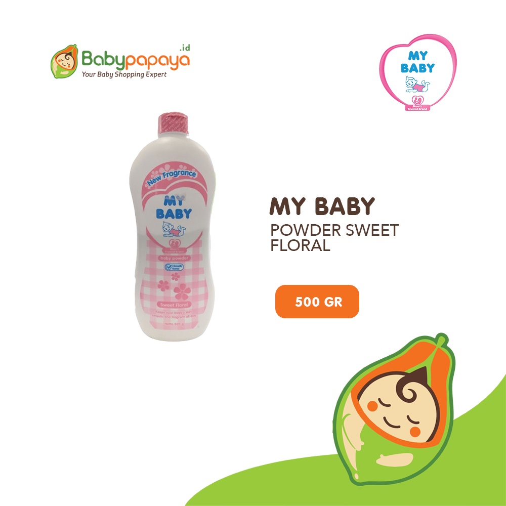 Jual MY BABY Powder Sweet Floral 500g | Shopee Indonesia