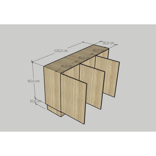 Jual Worldniture Jona Lemari Kabinet Plywood Minimalis Modern 3 Pintu ...